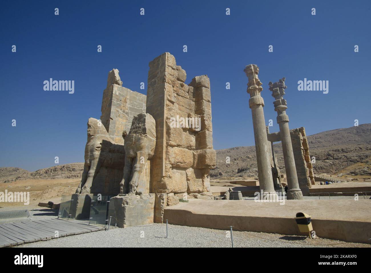 Ancient Persepolis, a capital of the Achaemenid Empire 550 - 330 BC in ...