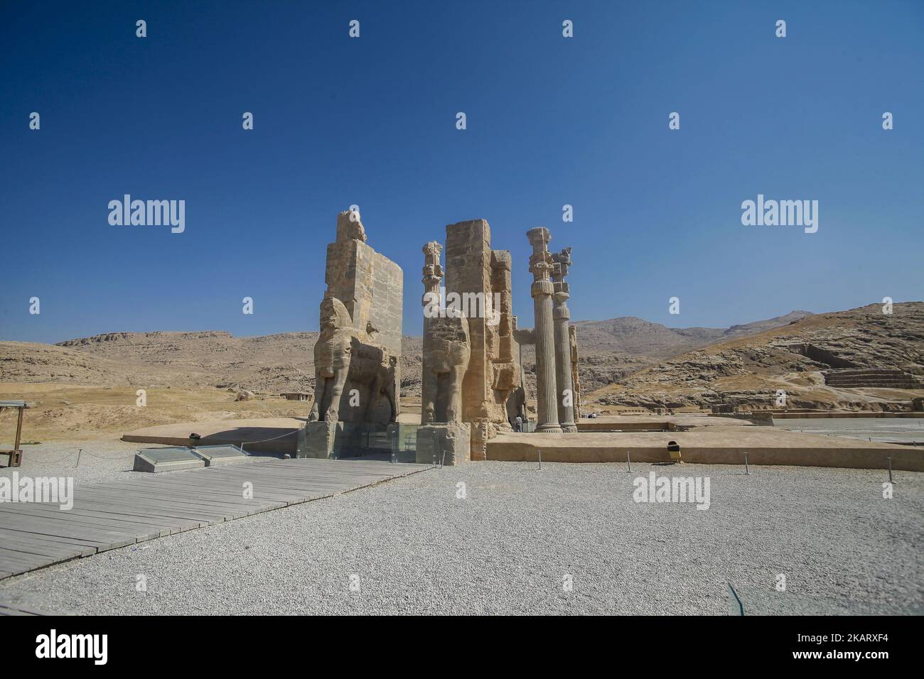 Ancient Persepolis, a capital of the Achaemenid Empire 550 - 330 BC in ...