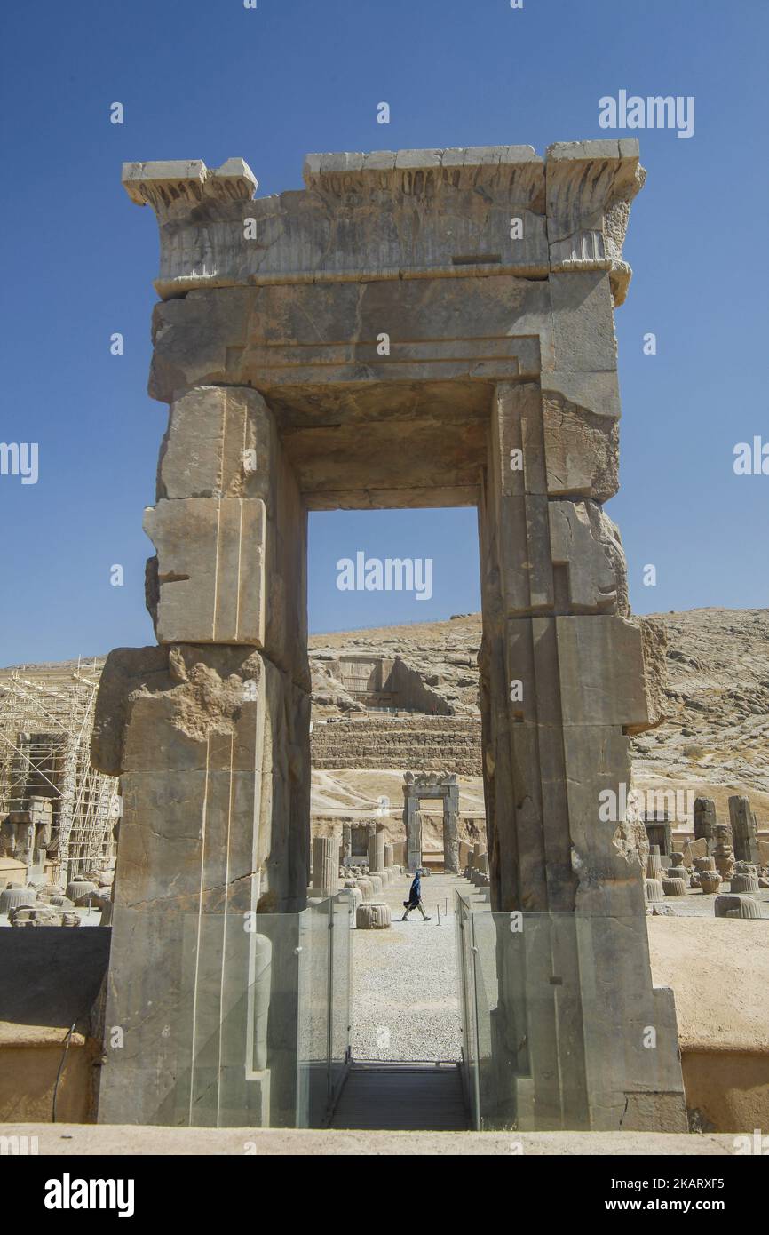 Ancient Persepolis, a capital of the Achaemenid Empire 550 - 330 BC in ...