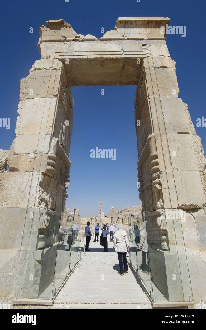 Ancient Persepolis, a capital of the Achaemenid Empire 550 - 330 BC in ...