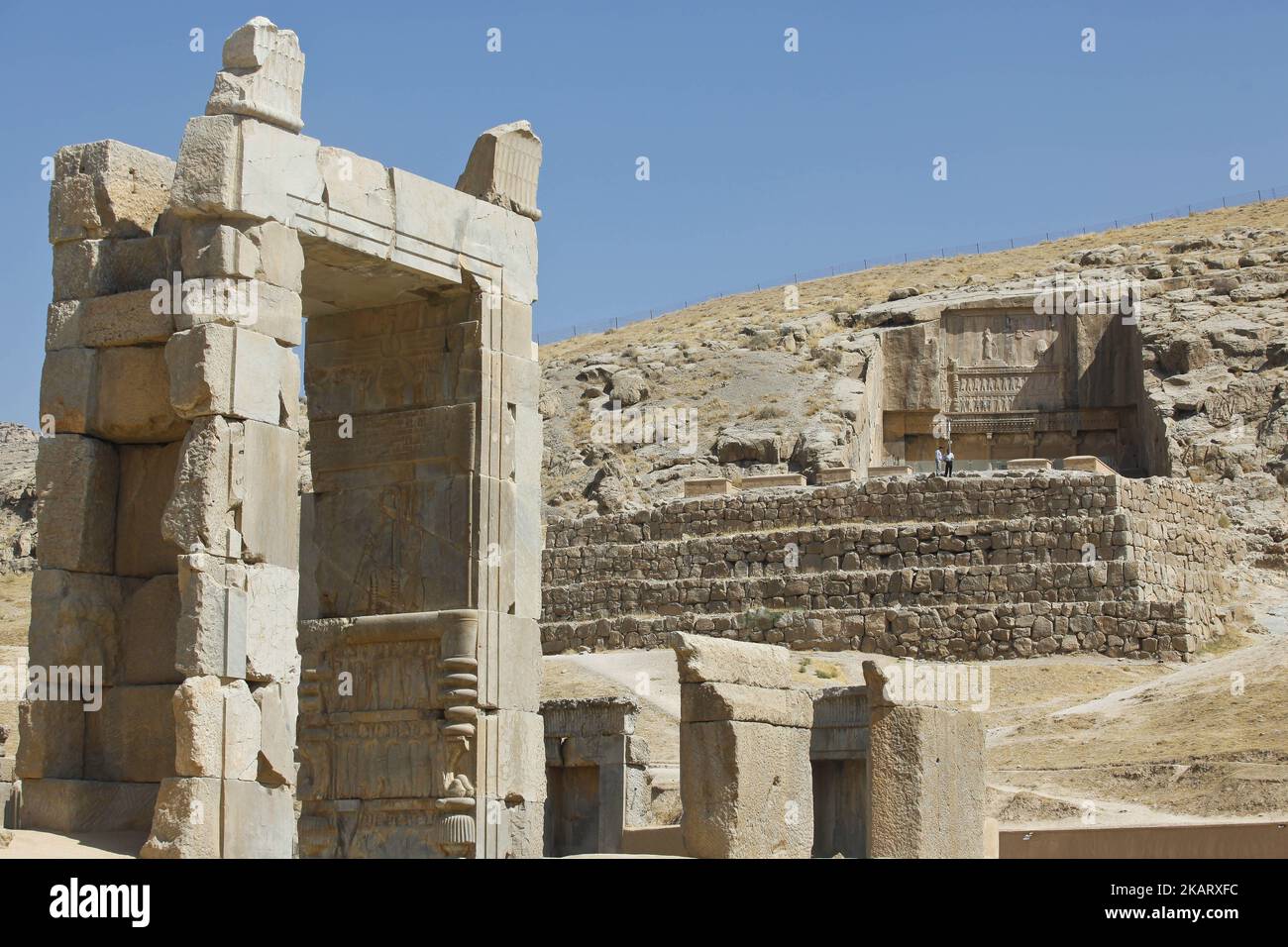 Ancient Persepolis, a capital of the Achaemenid Empire 550 - 330 BC in ...