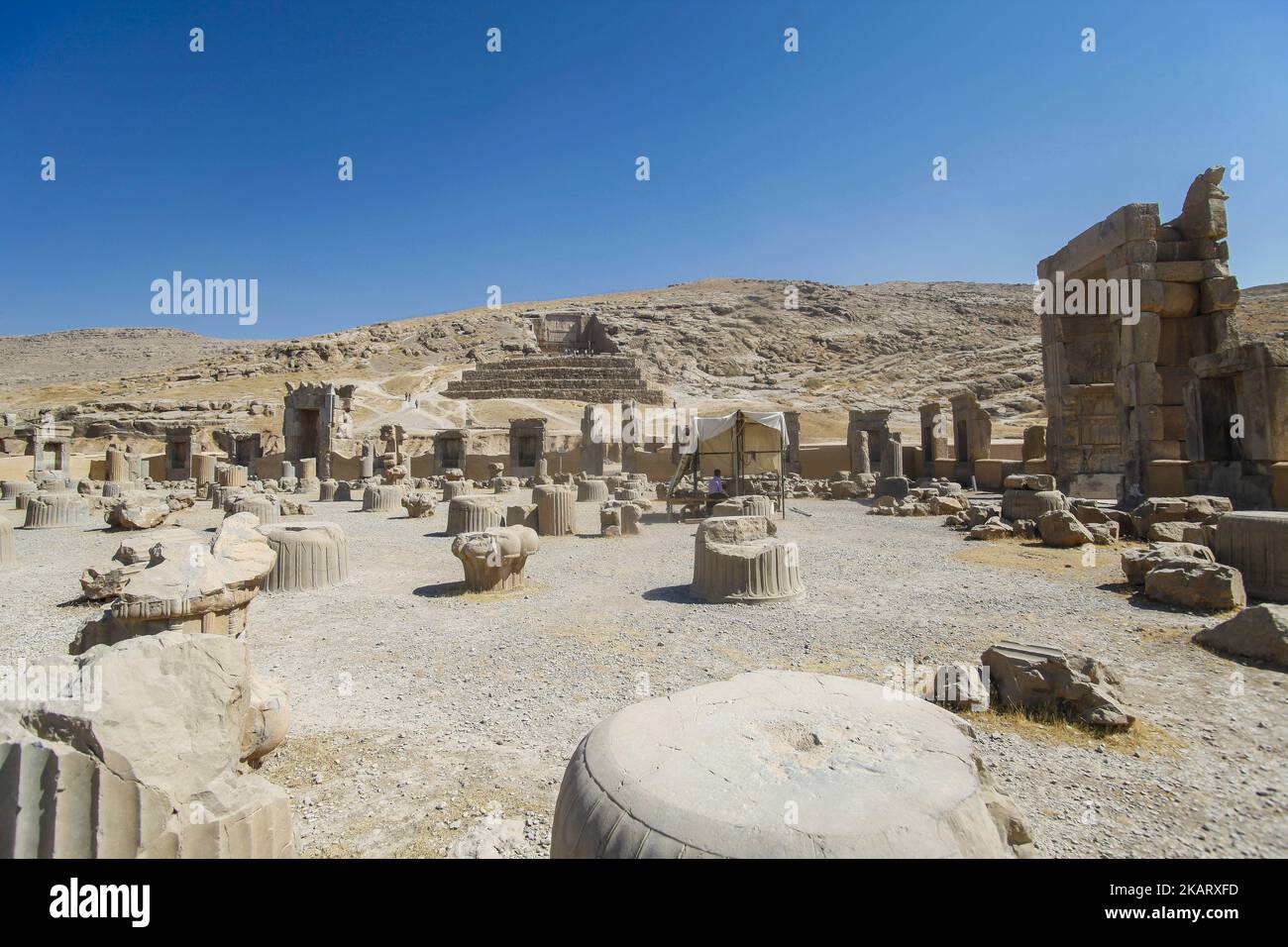 Ancient Persepolis, a capital of the Achaemenid Empire 550 - 330 BC in ...