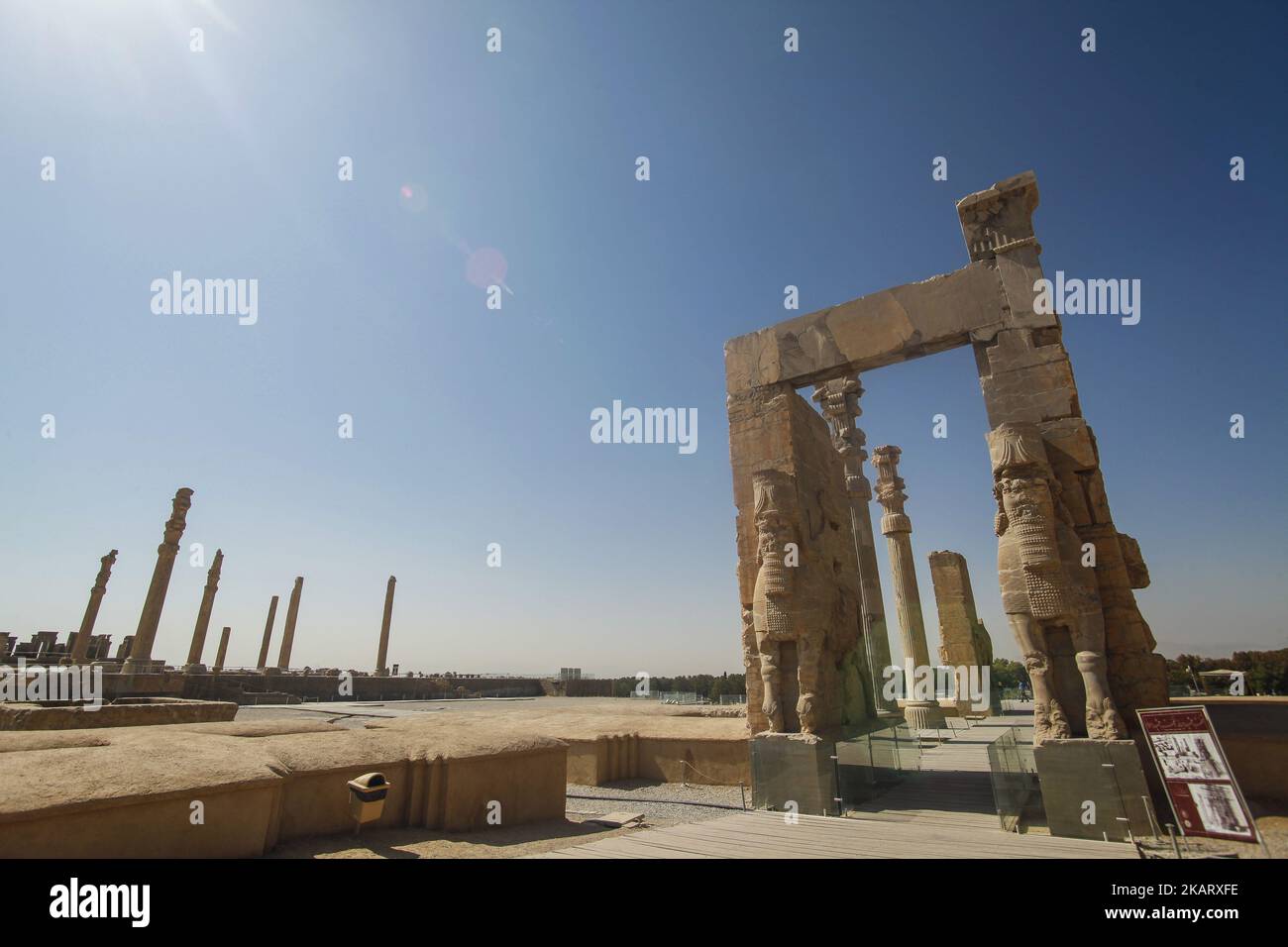 Ancient Persepolis, a capital of the Achaemenid Empire 550 - 330 BC in ...