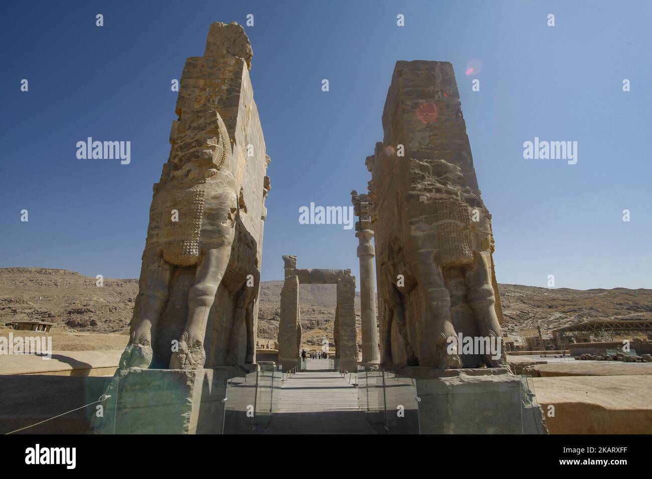 Ancient Persepolis, a capital of the Achaemenid Empire 550 - 330 BC in ...