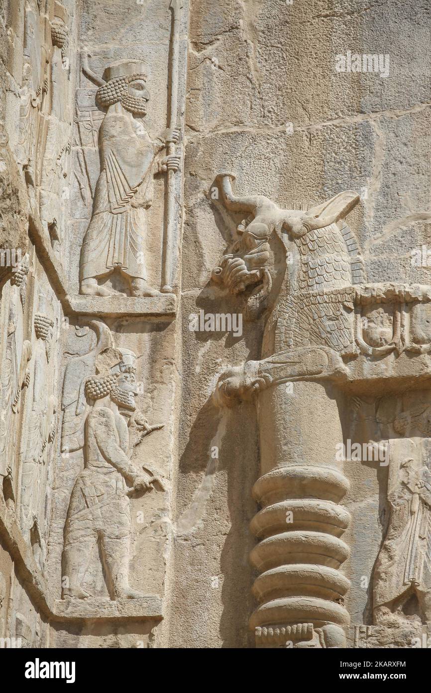 Ancient Persepolis, a capital of the Achaemenid Empire 550 - 330 BC in ...