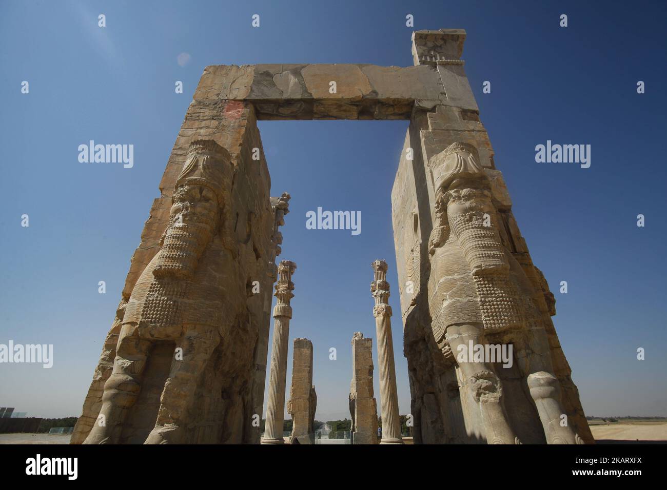 Ancient Persepolis, a capital of the Achaemenid Empire 550 - 330 BC in ...