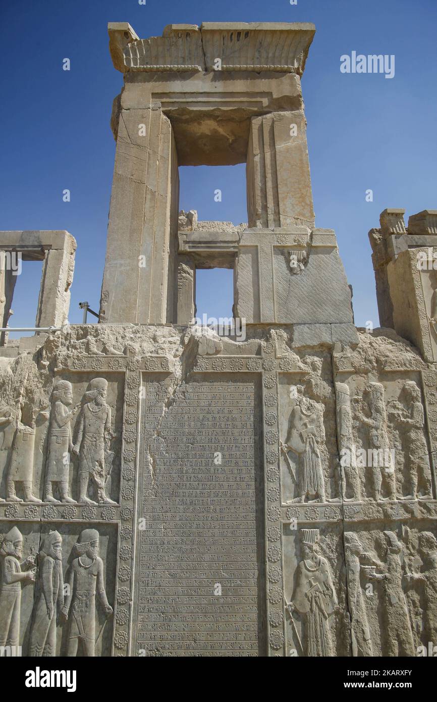 Ancient Persepolis, a capital of the Achaemenid Empire 550 - 330 BC in ...