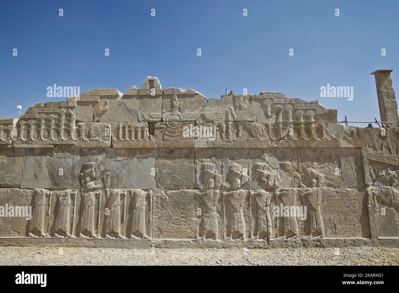 Ancient Persepolis, a capital of the Achaemenid Empire 550 - 330 BC in ...