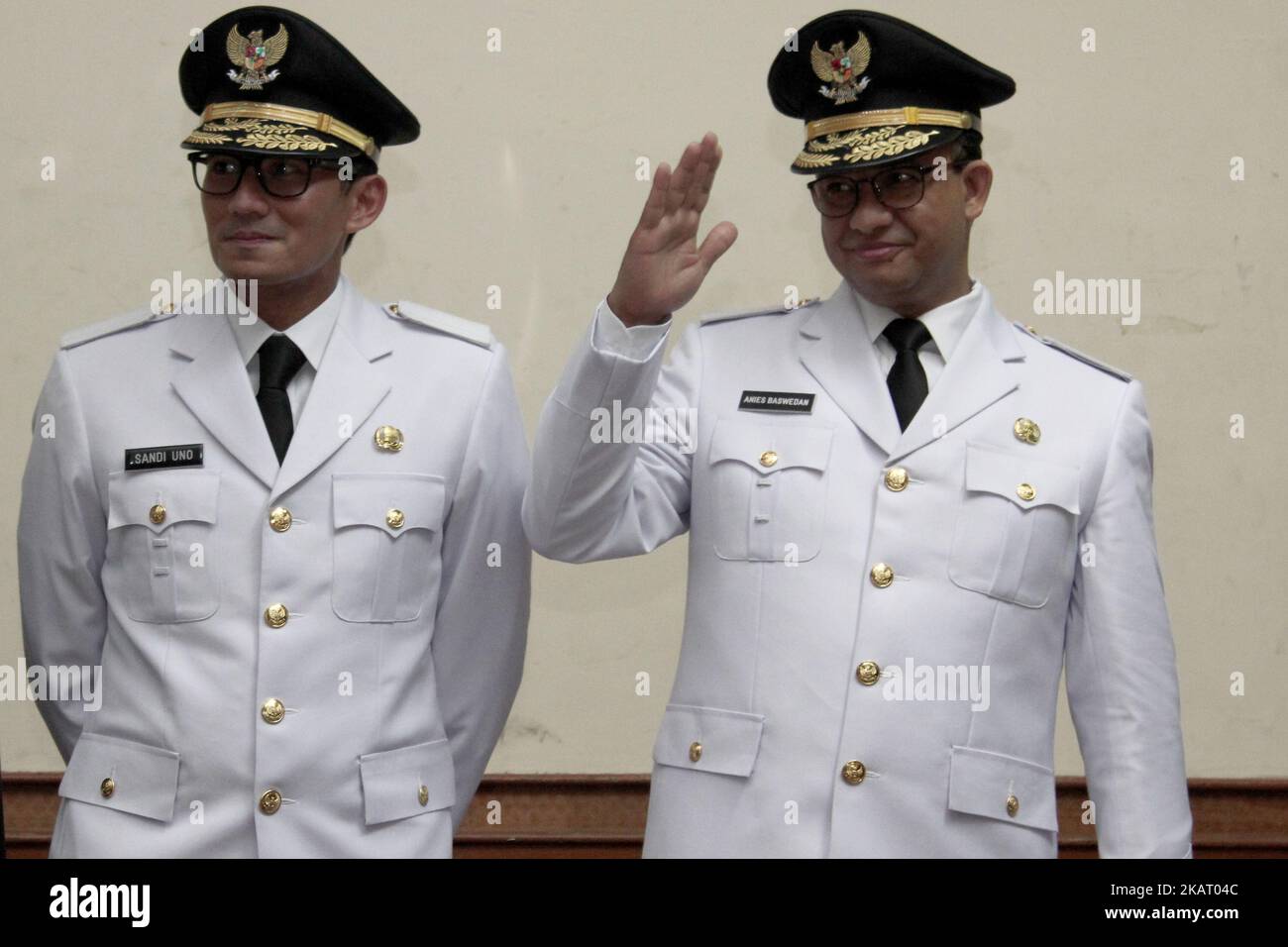 Governor and Vice Governor of DKI Jakarta elected period 2017-2022 ...