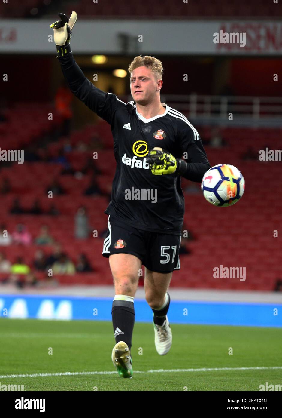 James Talbot of Sunderland Under 23 during Premier League 2 - Division ...