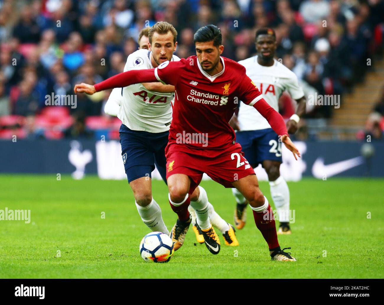 Liverpool's Emre Can during Premier League match between Tottenham ...