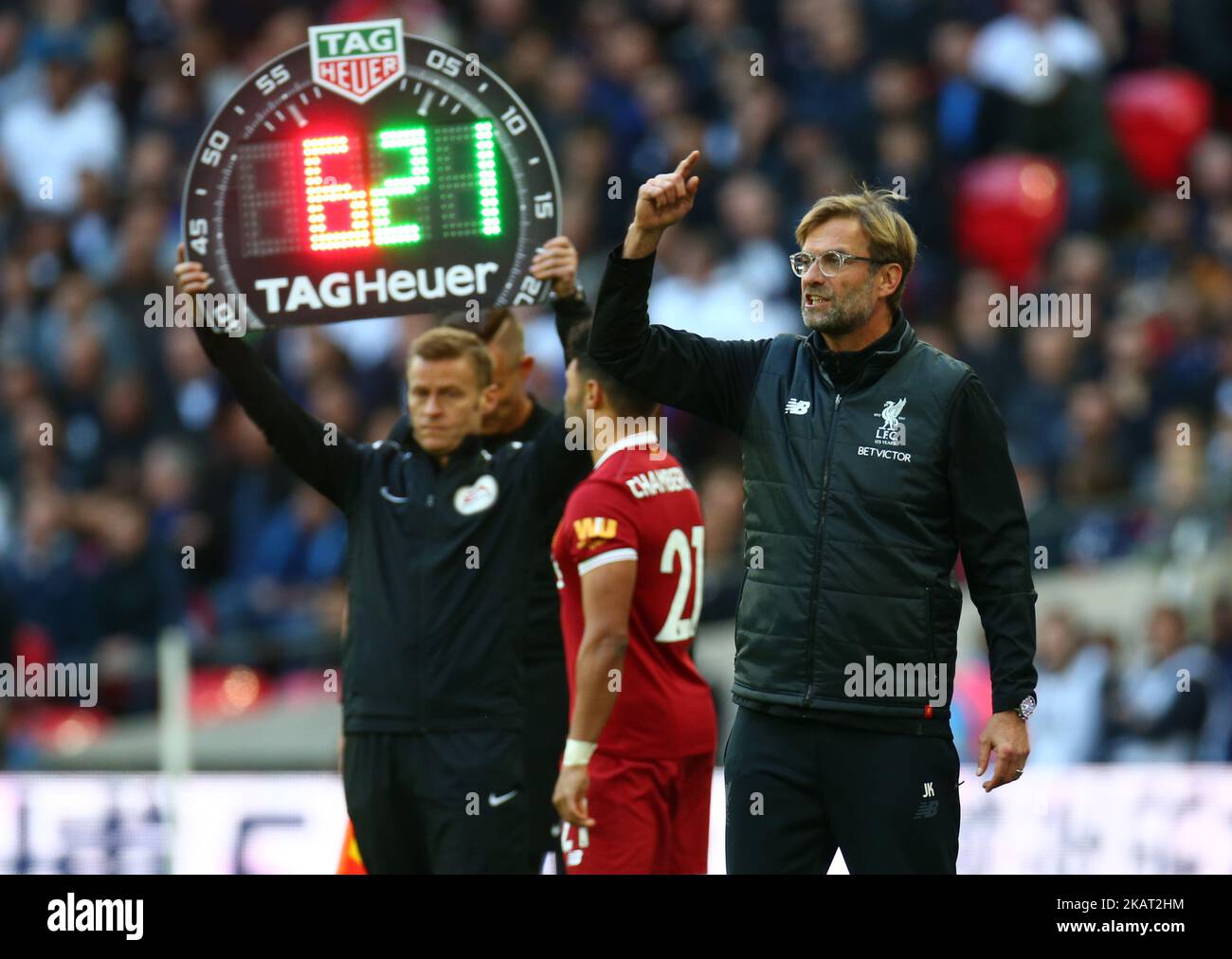 Liverpool manager Jurgen Klopp during Premier League match between ...