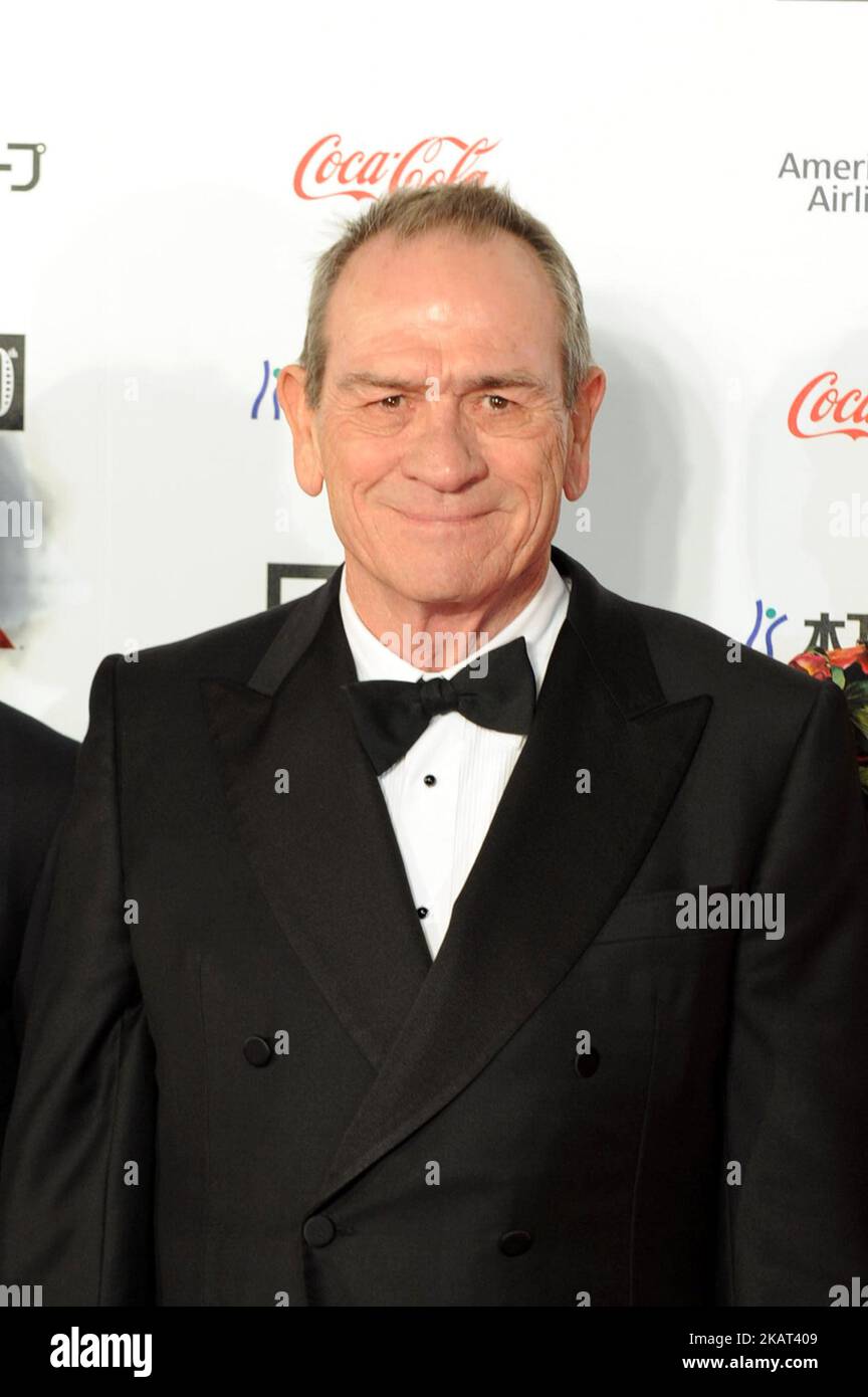 Actor and director Tommy Lee Jones attends red carpet of the 30th Tokyo ...