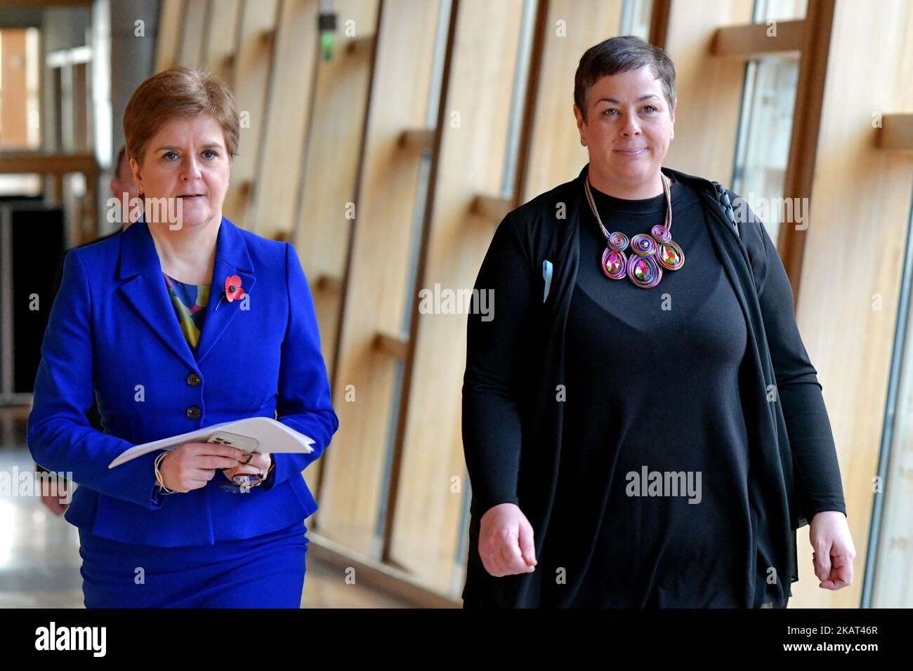 Edinburgh Scotland, UK 03 November 2022. First Minister of Scotland ...