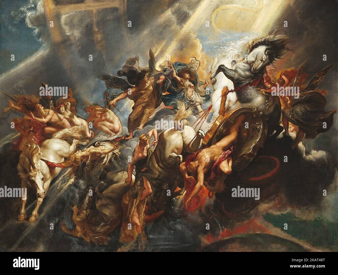 Vintage Italian Renaissance artwork Stock Photo - Alamy