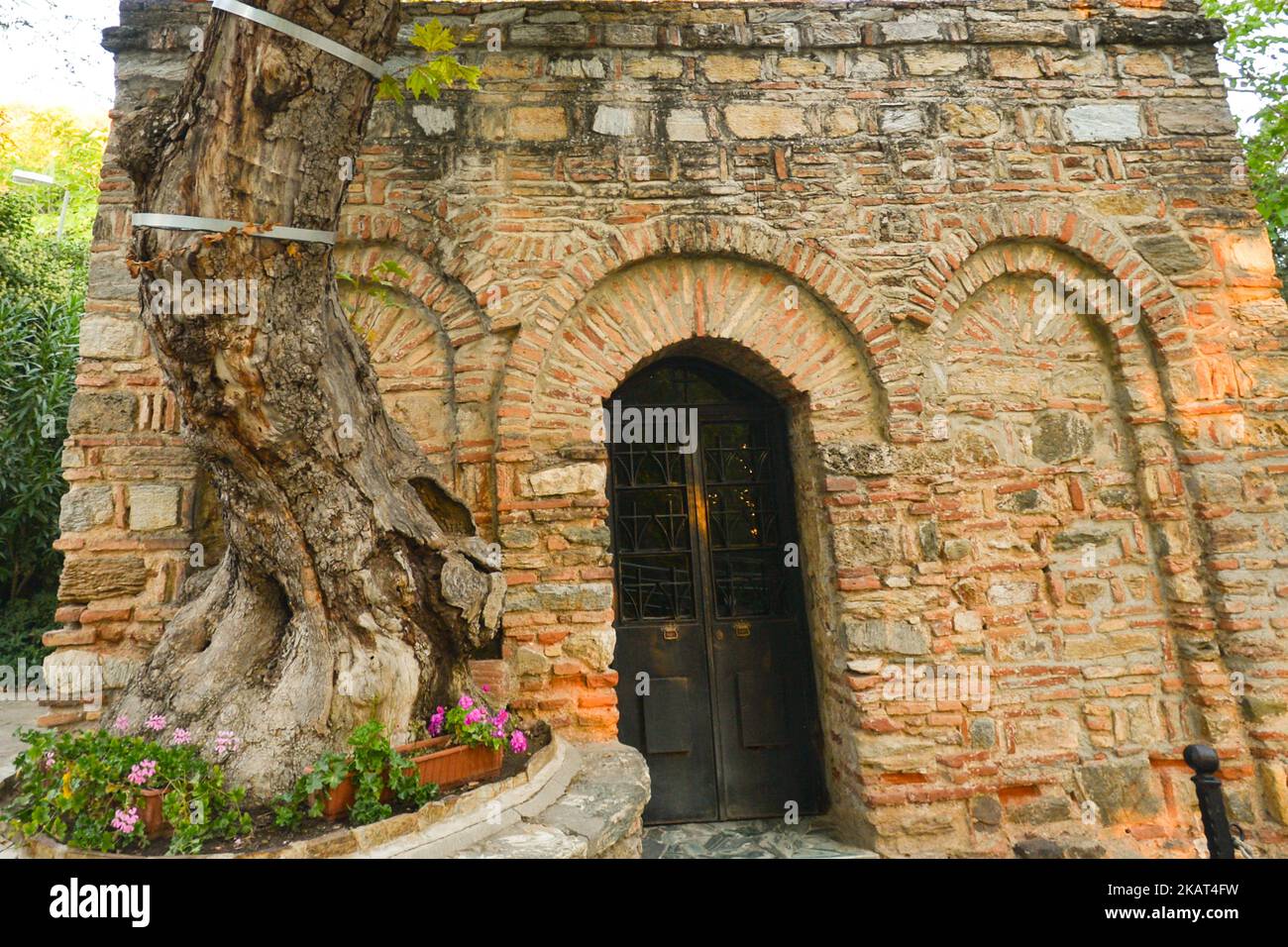 A view of the entrance to the House of the Virgin Mary - a UNESCO World ...
