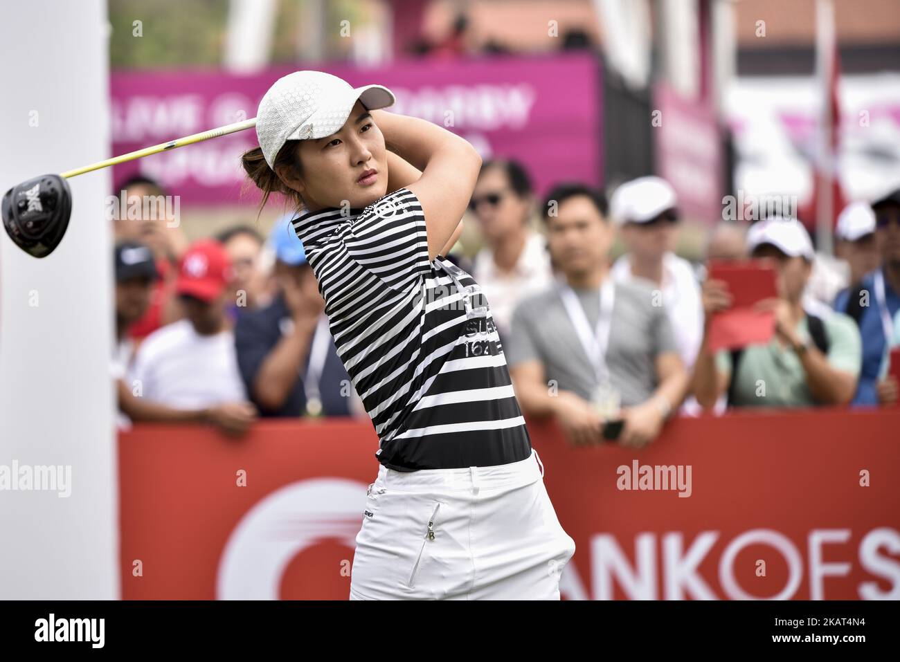 Su Oh of Australia during day two of the Sime Darby LPGA Malaysia at ...