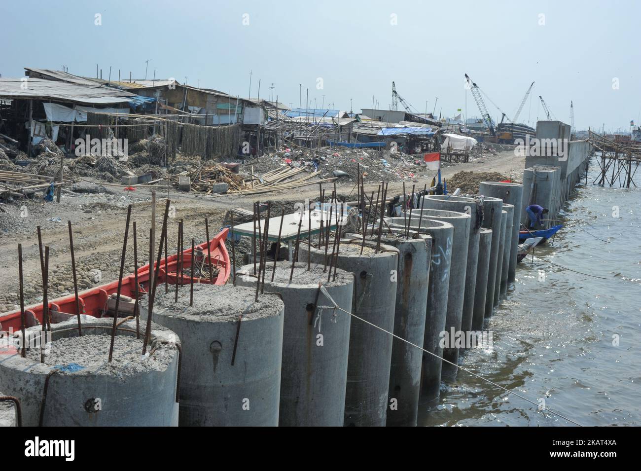 Jakarta new sea wall hi-res stock photography and images - Alamy