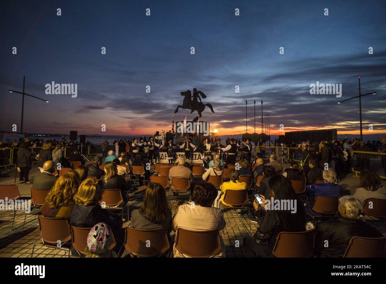 The 2018 Winter Olympics torch relay arrived in Thessaloniki, Greece ...