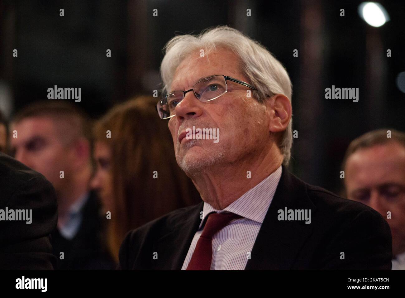 Minister of the Half Day Claudio De Vincenti during Program Conference ...