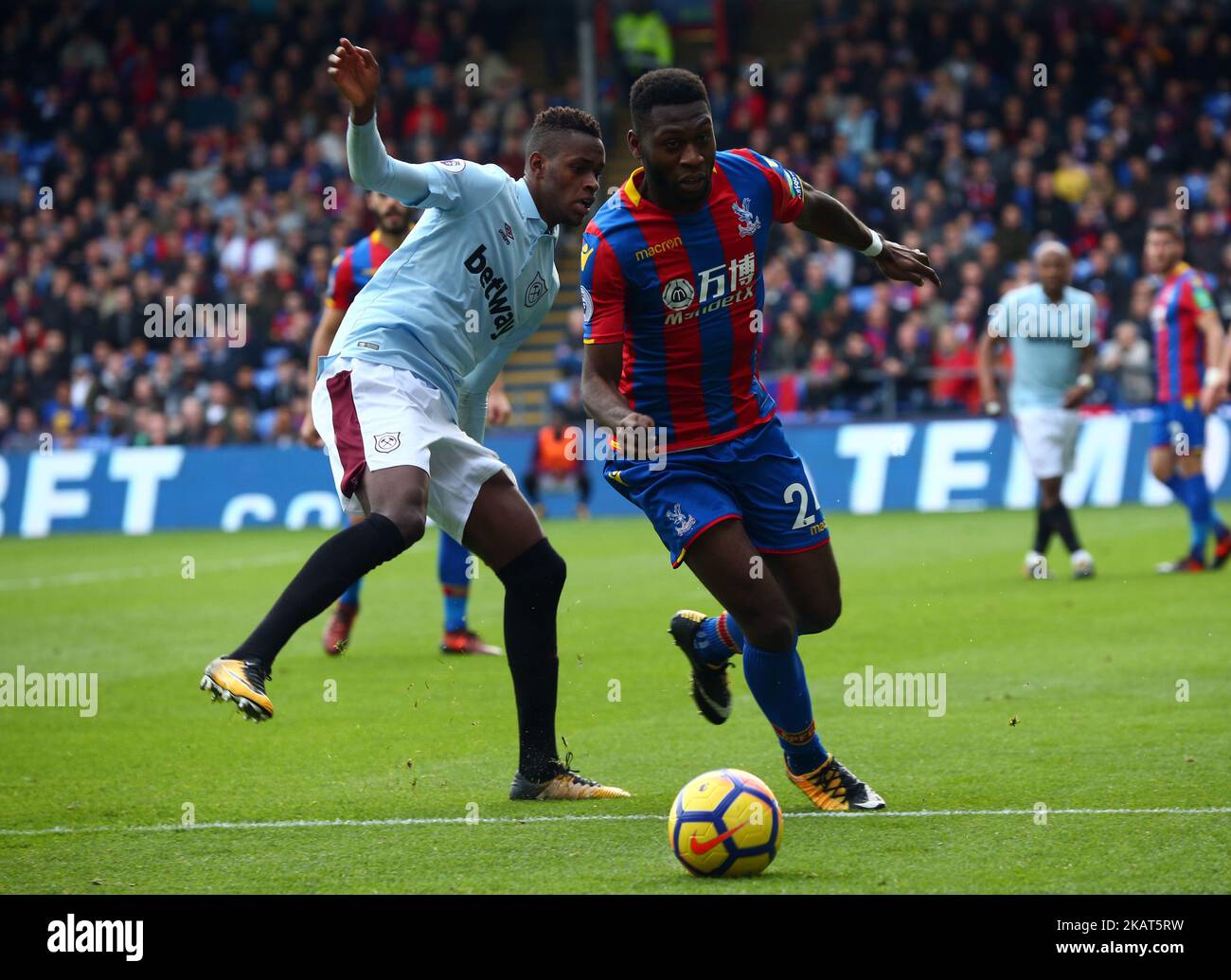 Crystal Palace's Timothy Fosu-Mensah during Premier League match ...