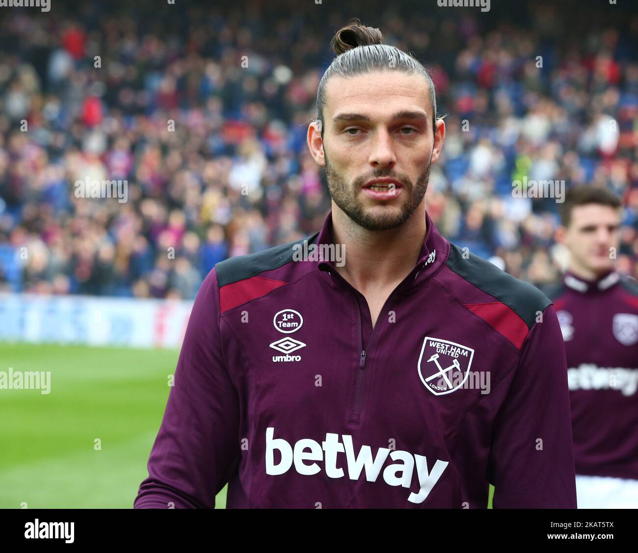 West Ham United's Andy Carroll during Premier League match between ...