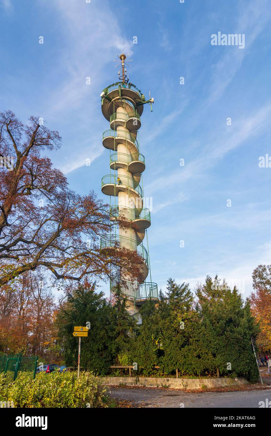Wien, Vienna: observation tower Jubiläumswarte in 16. Ottakring, Wien ...