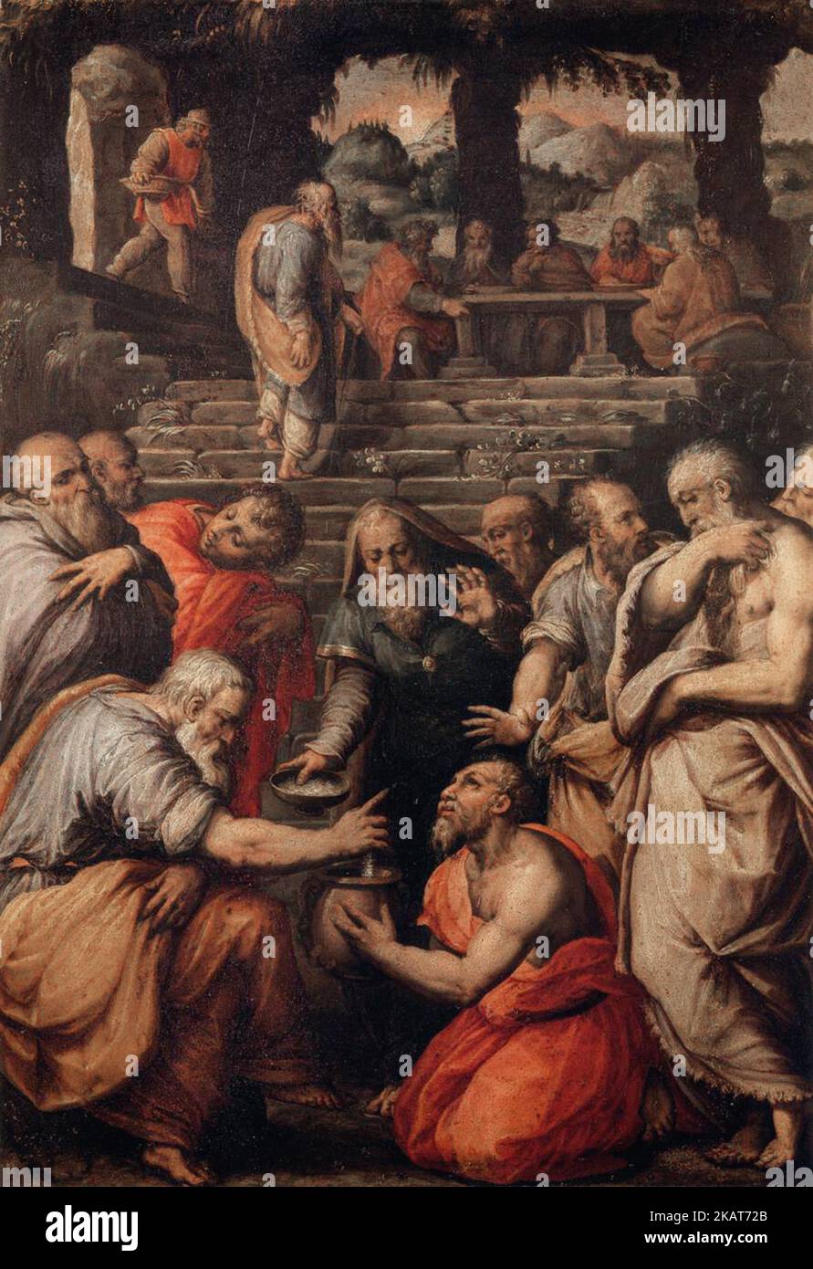 Vintage Italian Renaissance artwork Stock Photo - Alamy