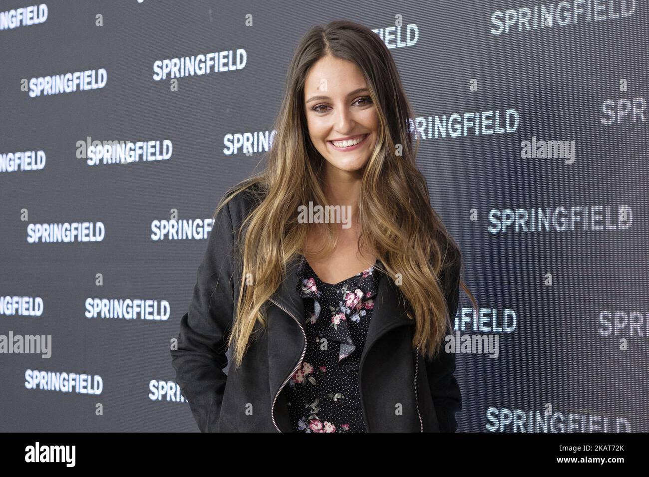 Andrea Molina attends the Springfield new collection presentation ...