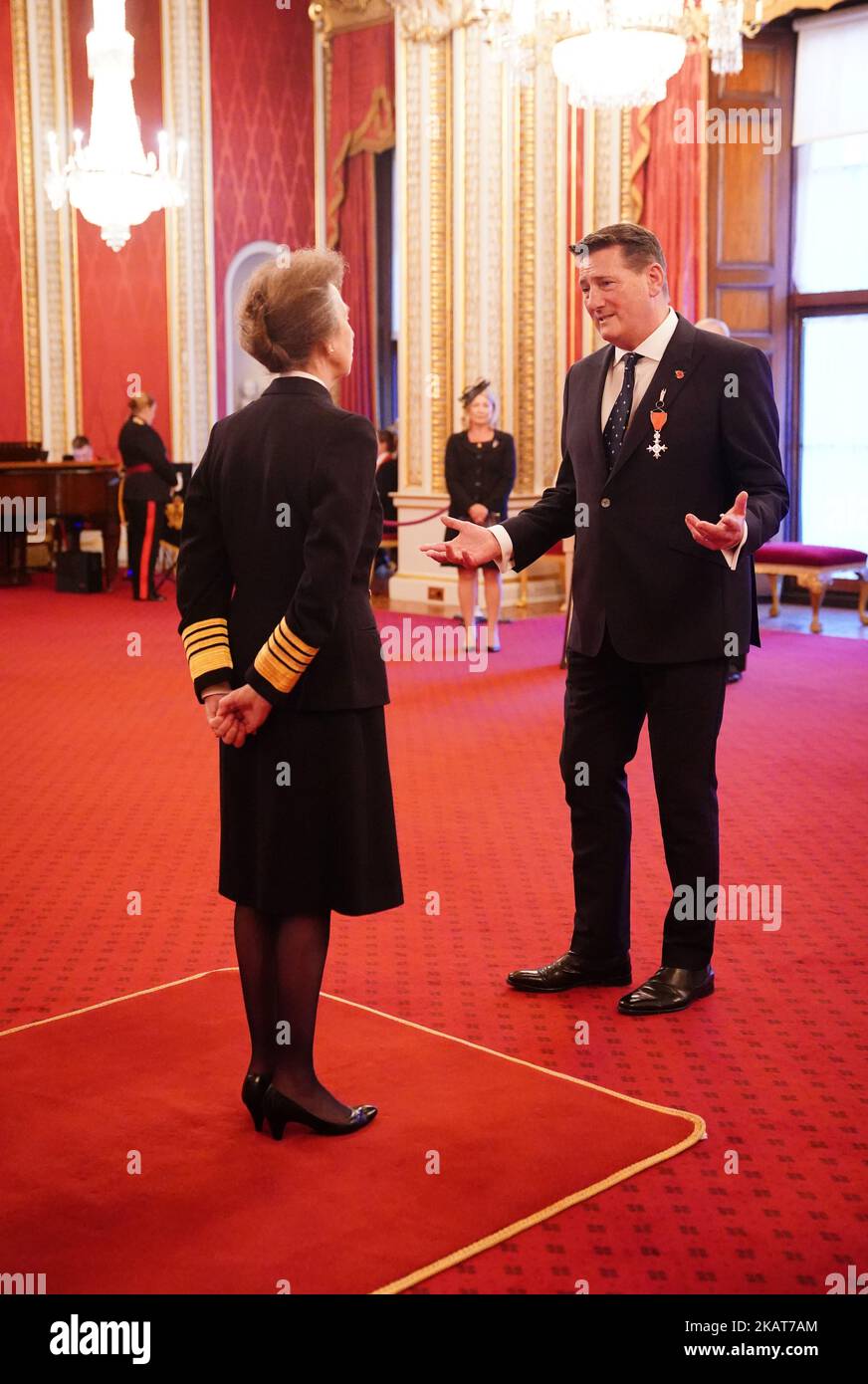 Mr. Anthony Hadley, from Aylesbury, is made a Member of the Order of ...