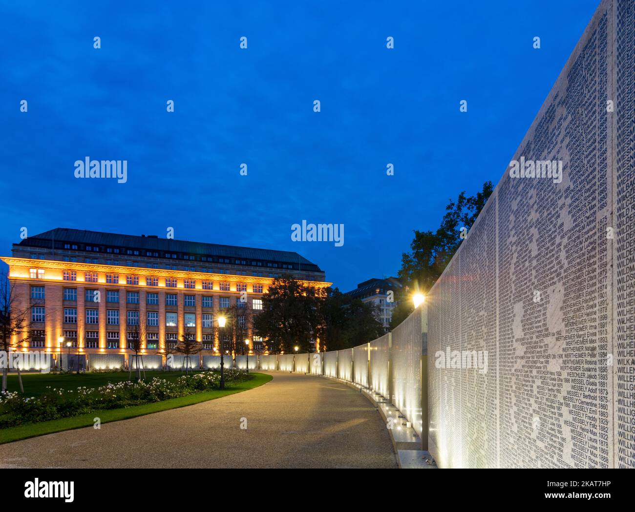 Wien, Vienna: Memorial for the Jewish children, women and men from ...