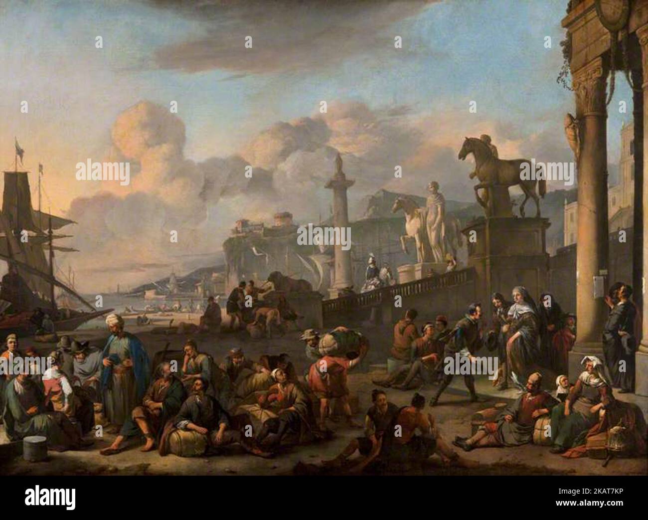 Vintage Italian Renaissance artwork Stock Photo - Alamy