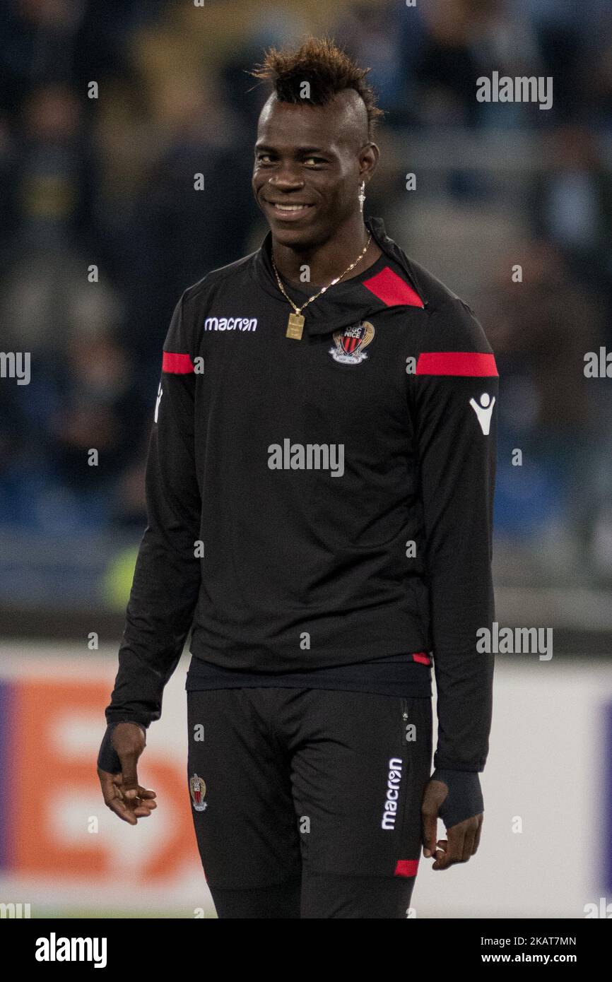 Mario Balotelli of Nice during the UEFA Europa League match between ...