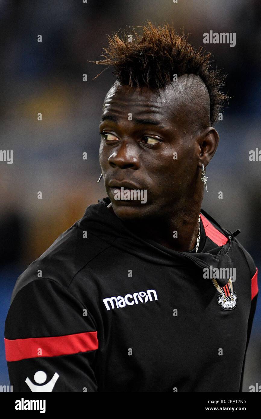 Mario Balotelli of Nice during the UEFA Europa League match between ...