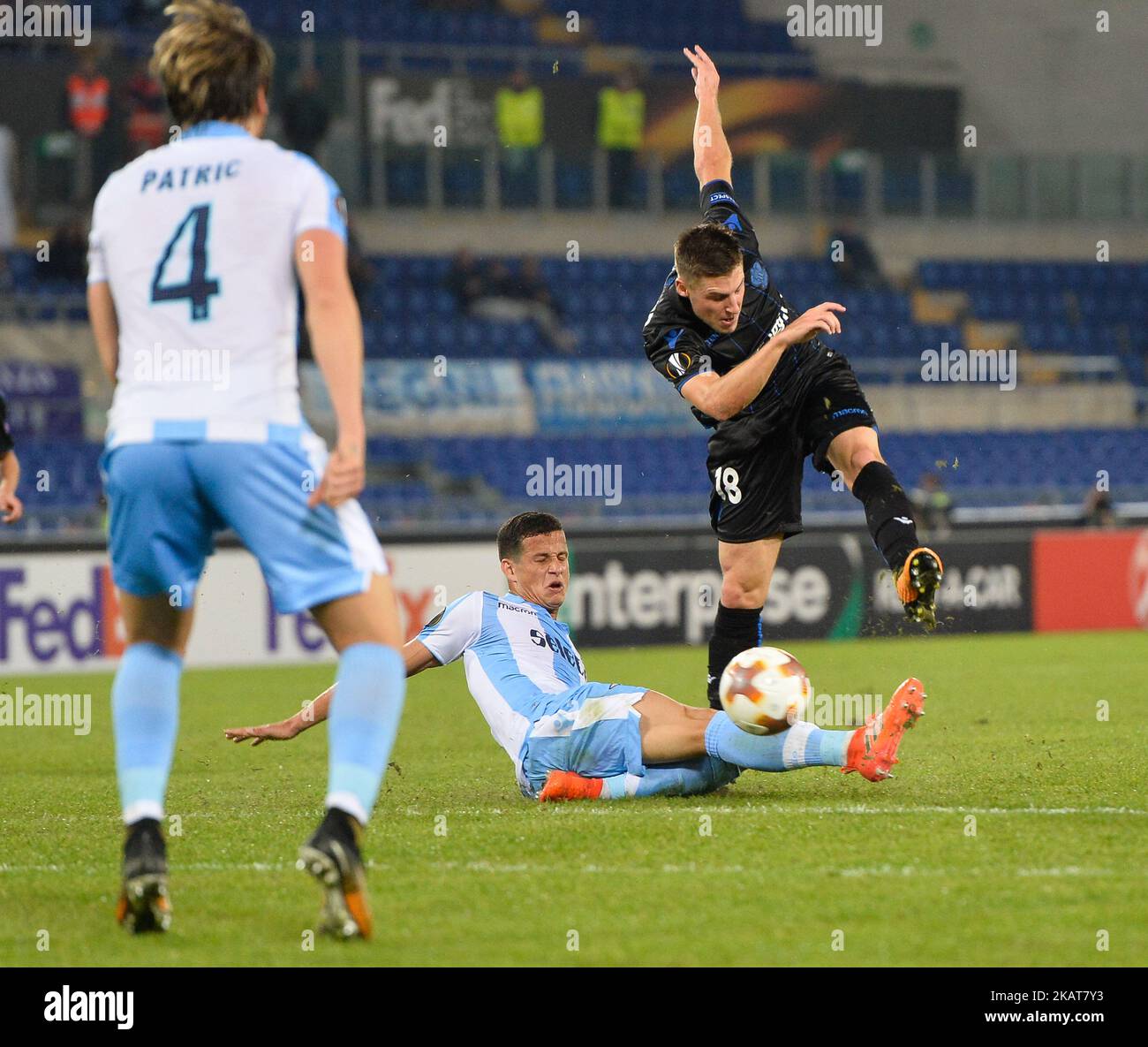 Luis Felipe and Remi Walter during the Europe League football match S.S ...