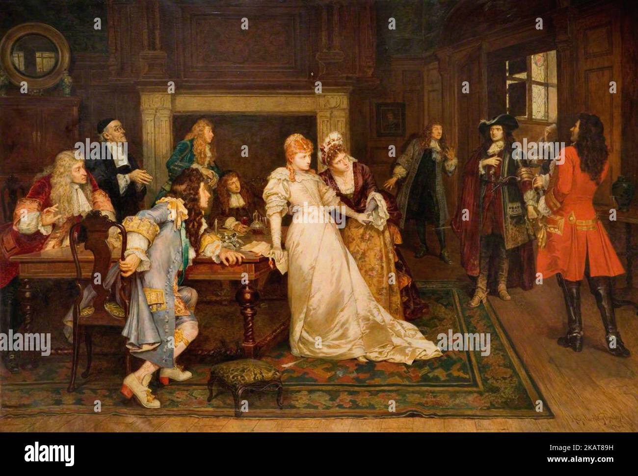 Vintage Italian Renaissance artwork Stock Photo - Alamy