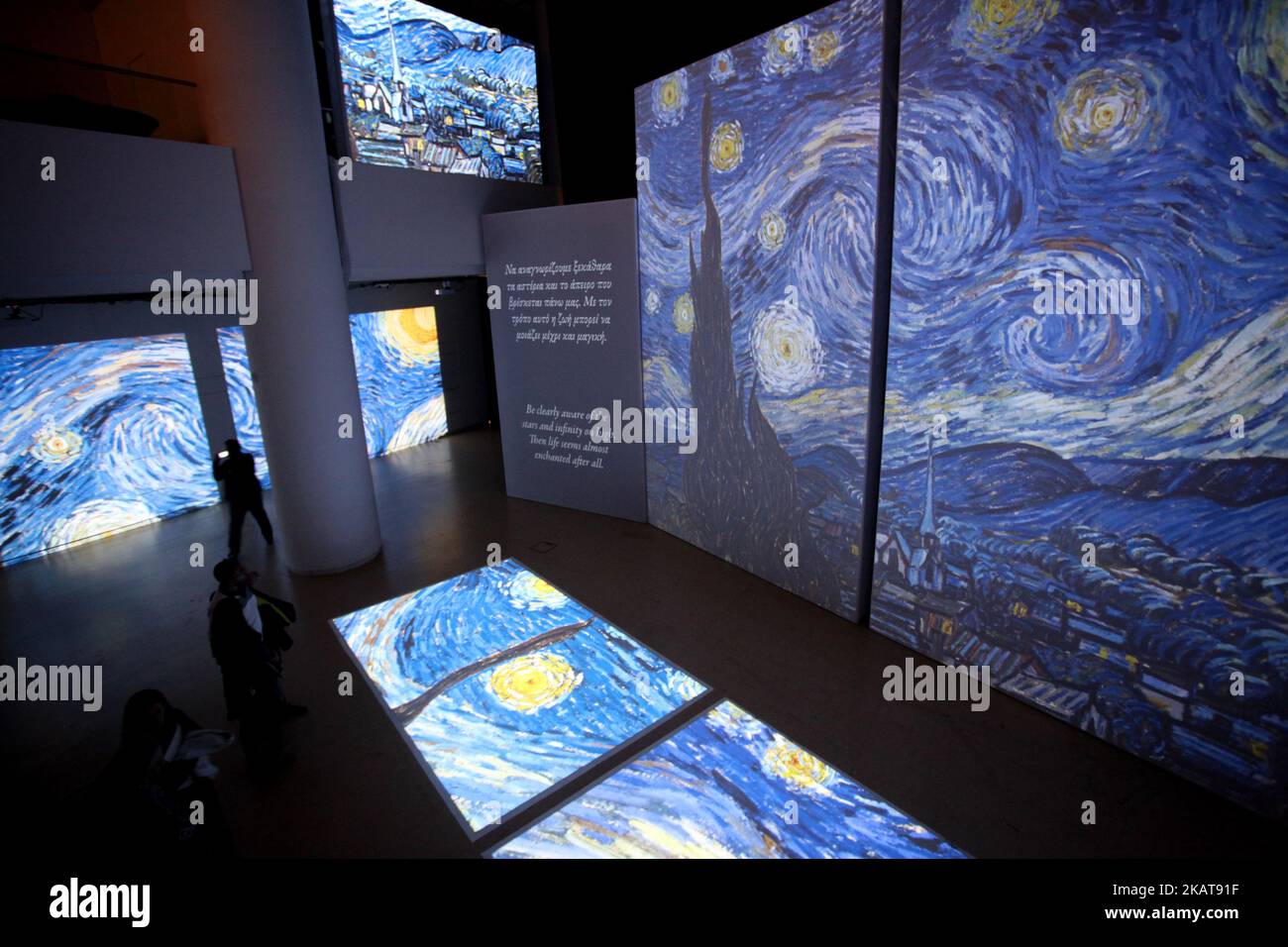 Multimedia art exhibition entitled Van Gogh Alive featuring the work of ...