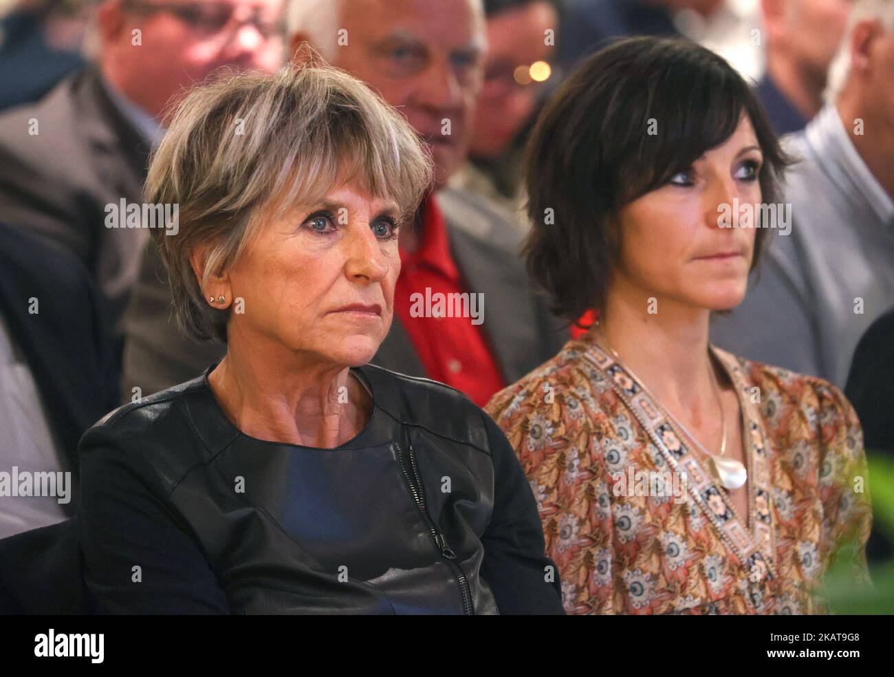 Bavaria, Nördlingen: 03 November 2022, Uschi Müller, widow of goal ...