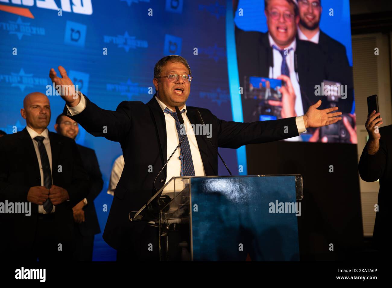 Jerusalem, Israel. 02nd Nov, 2022. Itamar Ben Gvir, head of “Otzma ...