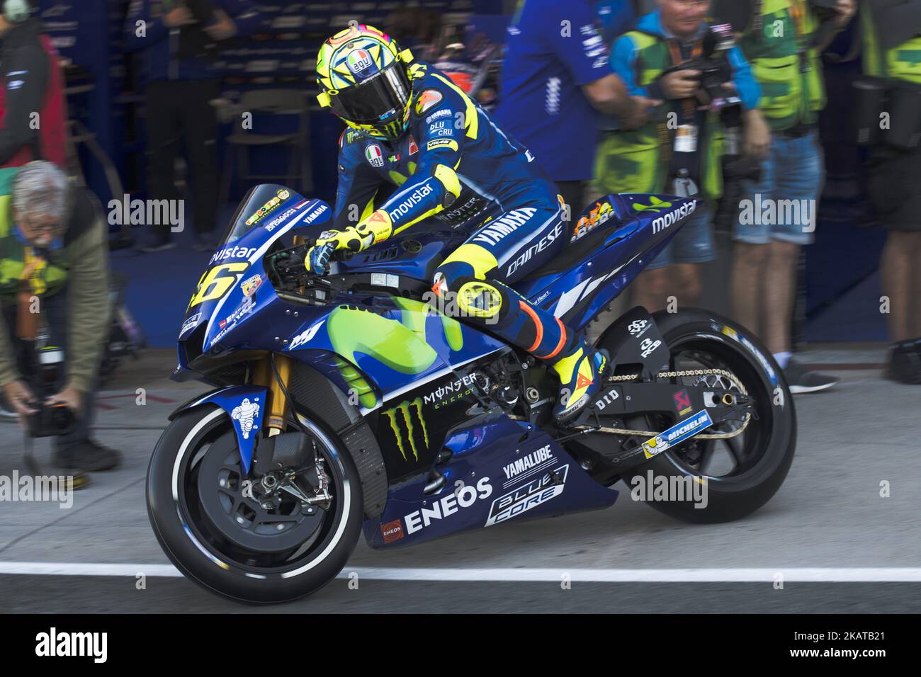 #46 Valentino Rossi (Italian) Movistar Yamaha Motogp Yamaha during ...