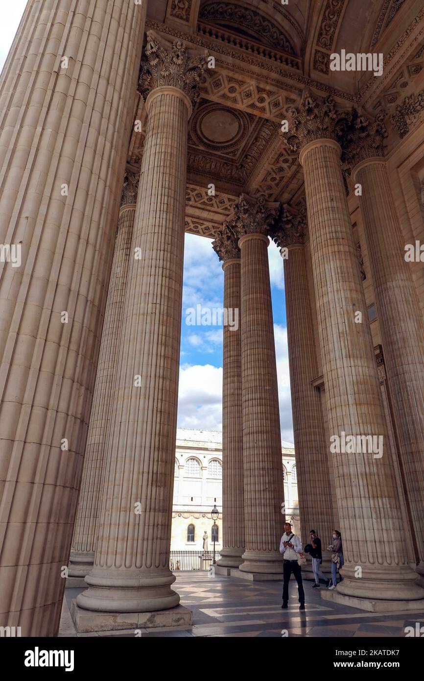 France, Paris, Pantheon in Latin quarter Photo © Fabio Mazzarella ...
