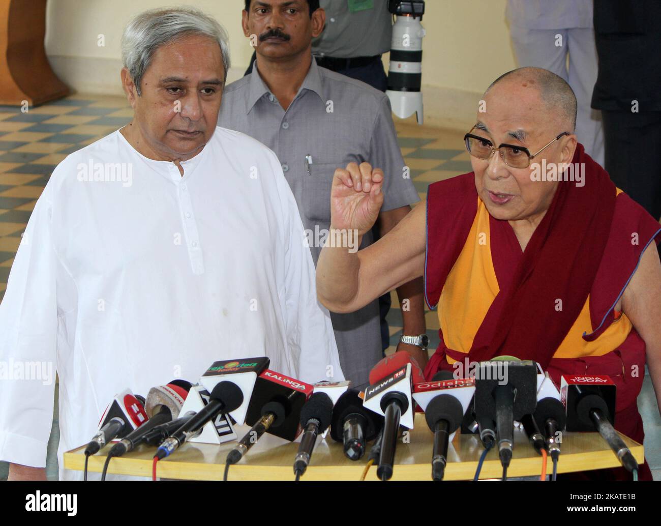Tibetan spiritual leader Dalai Lama meets the Odisha chief minister ...