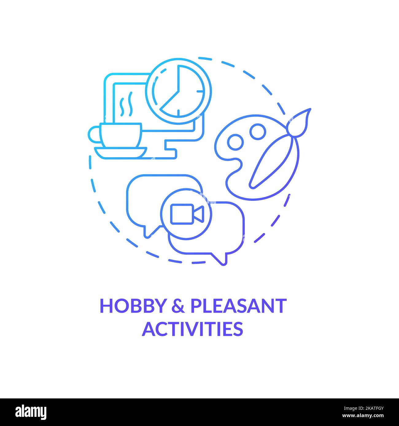 Pleasant activity Cut Out Stock Images & Pictures - Alamy