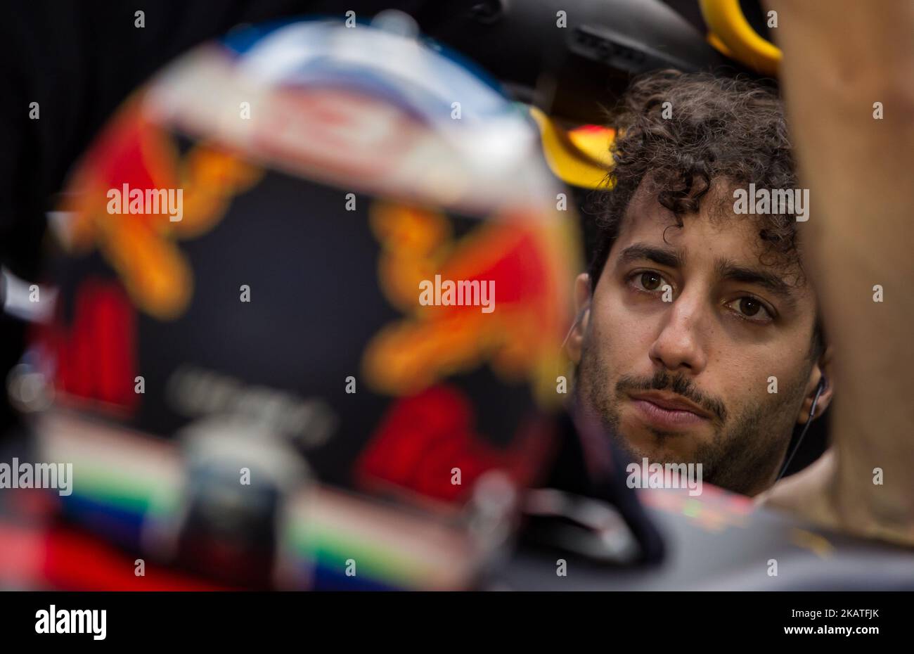 Daniel Ricciardo of Australia and Red Bull Racing Team driver goes ...
