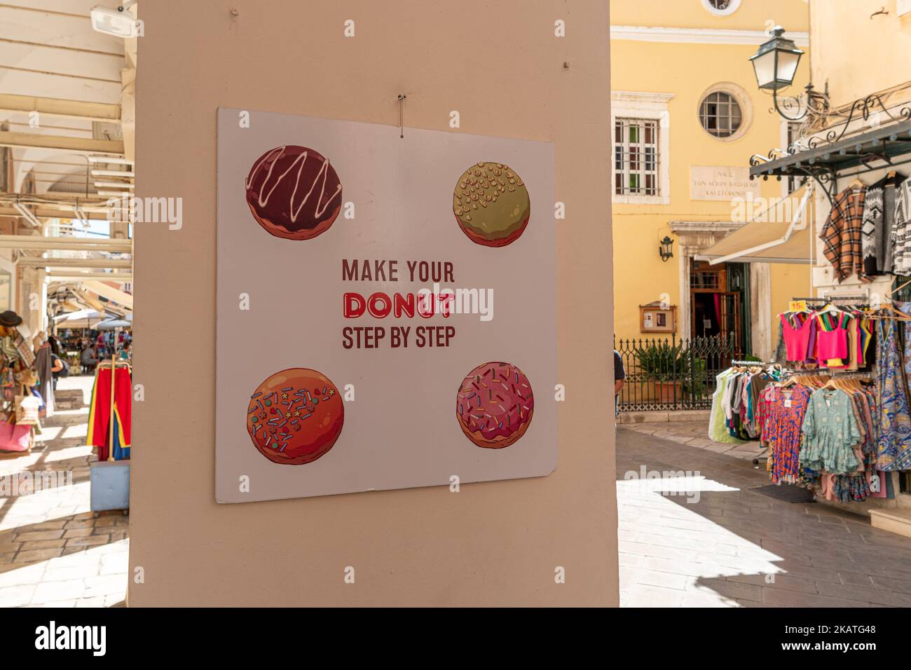 Donut sign hi-res stock photography and images - Alamy