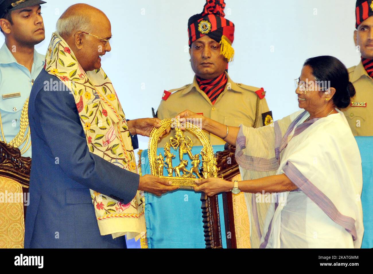 Mamata Banerjee Chief Minister of West and President of India Shri Ram ...