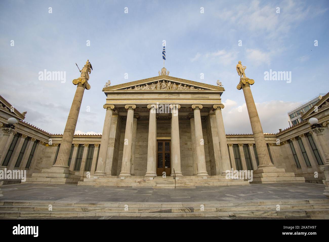 The National & Kapodistrian University of Athens in Panepistimio is one ...