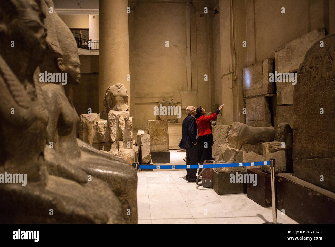 Cairo's egyptian museum hi-res stock photography and images - Alamy