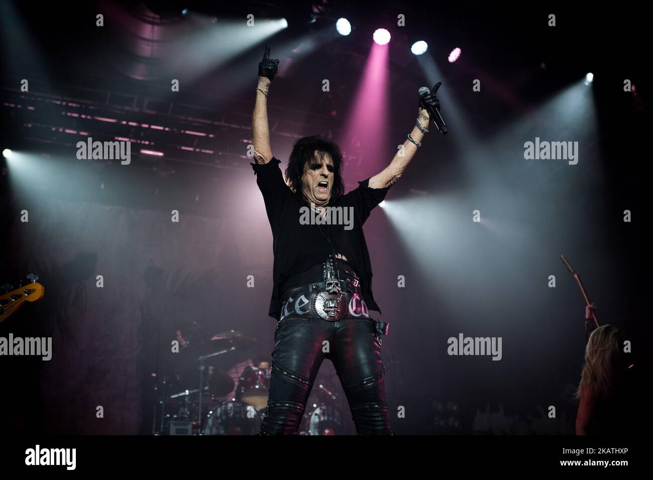 The American hard rock singer and song-writer Alice Cooper (Vincent ...