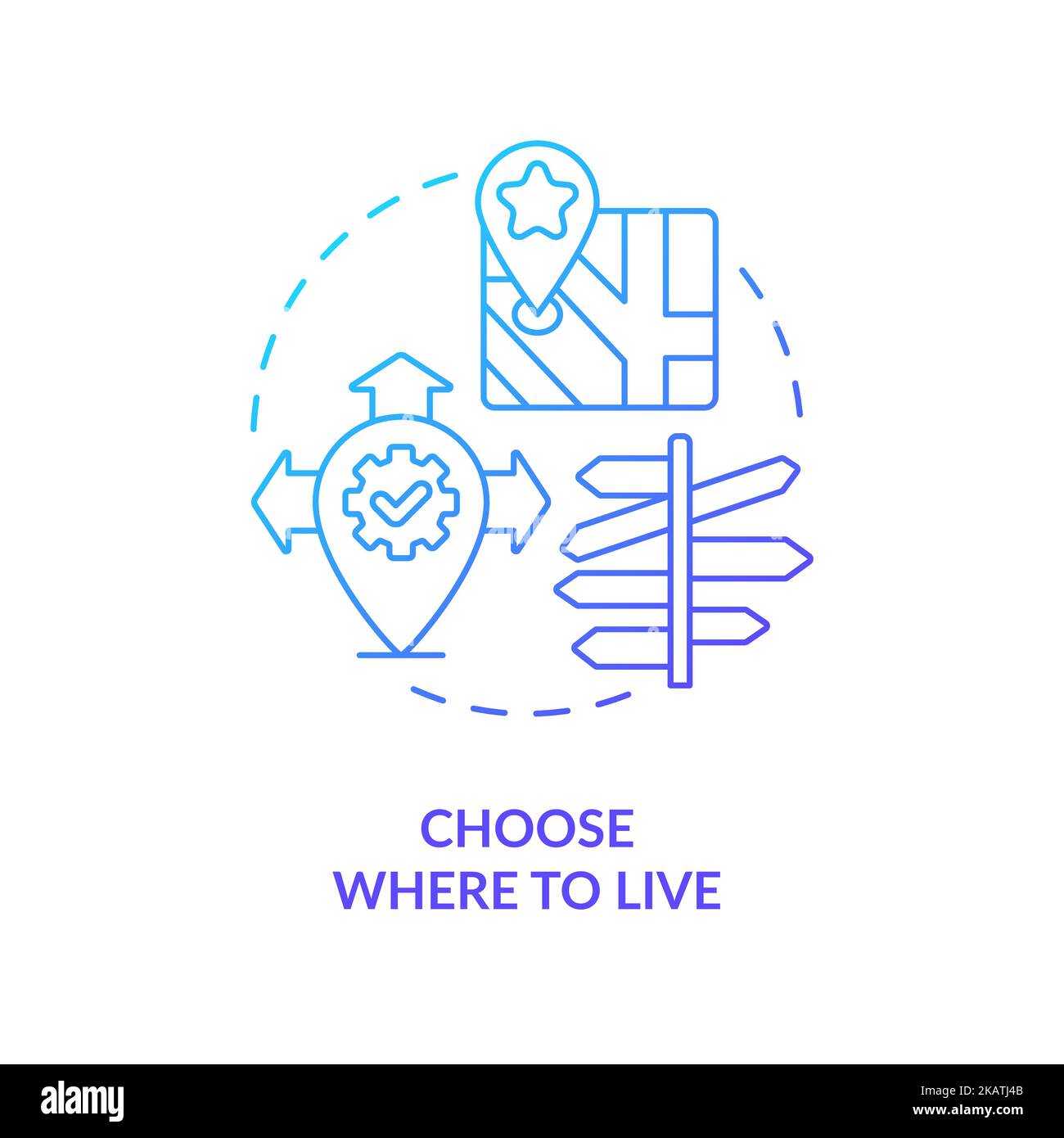 Remote place to live Stock Vector Images - Alamy